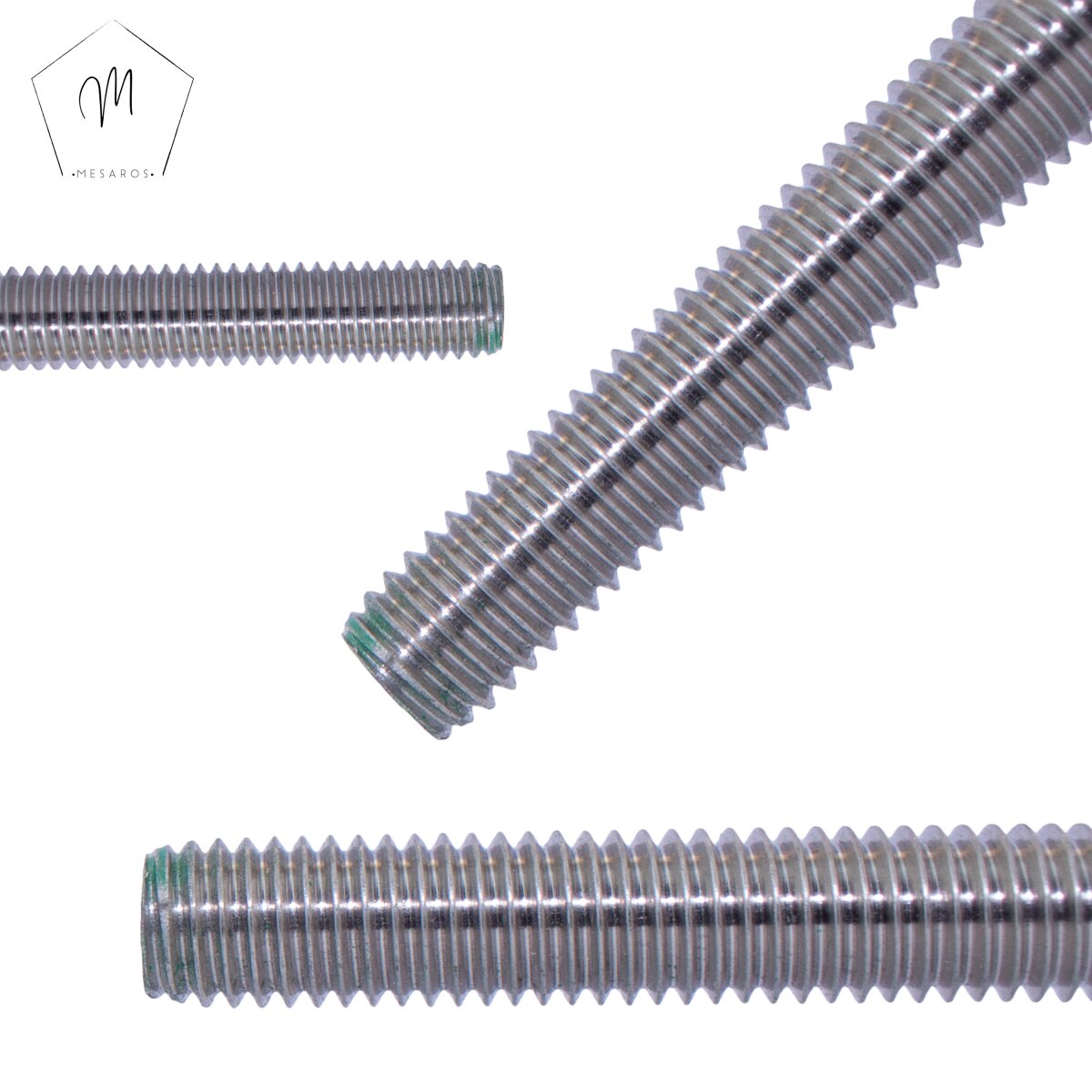 Gewindestangen M2 bis M36 - 1.000 mm DIN 975 Edelstahl A2