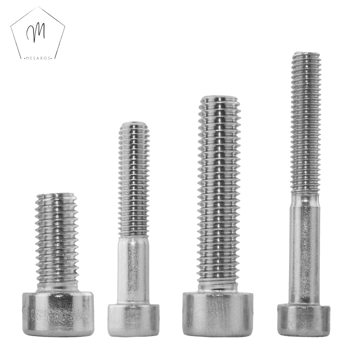 Zylinderschrauben M1,6 X 5 bis M14 X 150 mit Innensechskant DIN 912 E